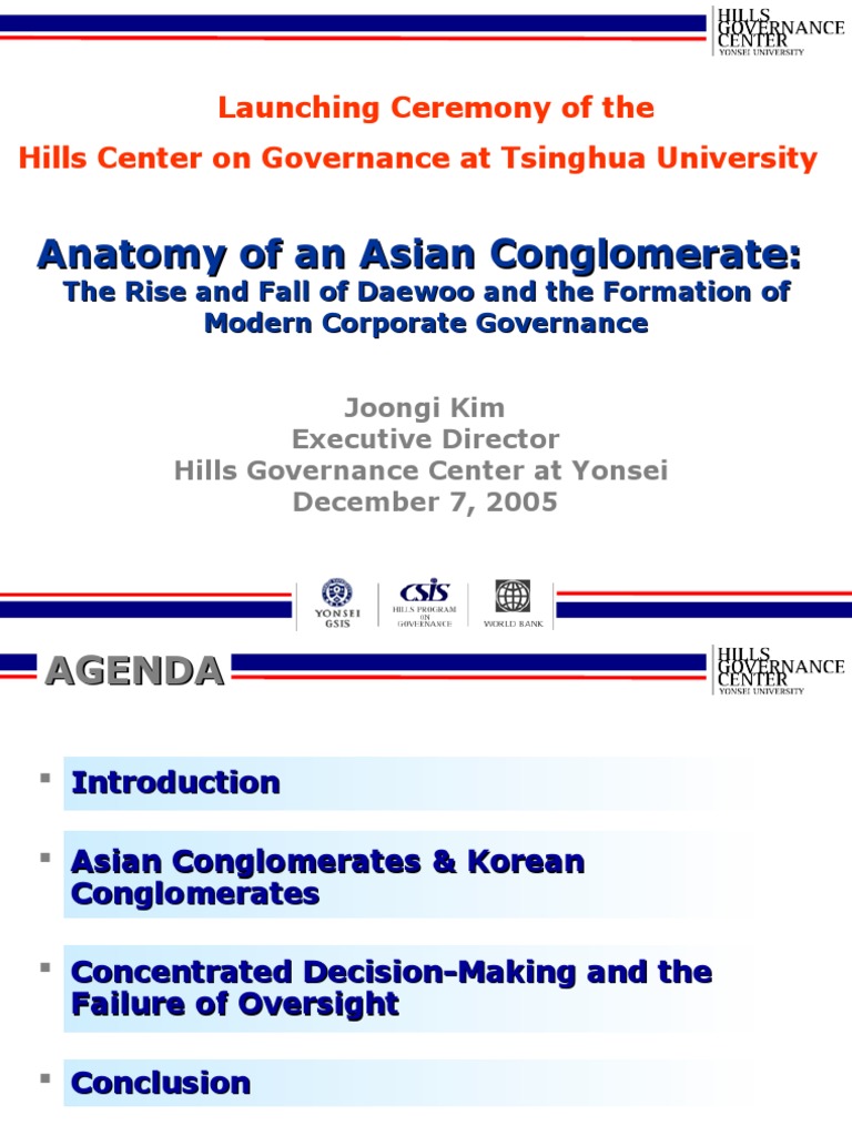 HGCY) DaewooPresentation | PDF | Board Of Directors | Companies