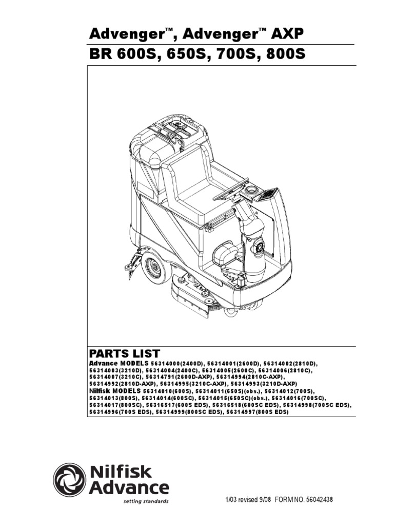 Advance Advenger Part Document | PDF