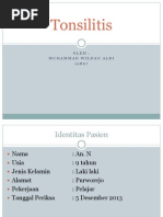 Tonsilofaringitis Akut | PDF | Kesehatan Holistik | Sains & Matematika