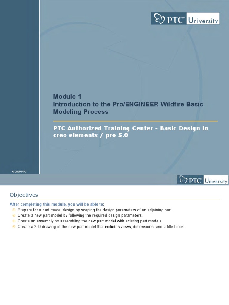 52 File2 Course Material PRO E CAD CAM Final Report | PDF | Industrial ...