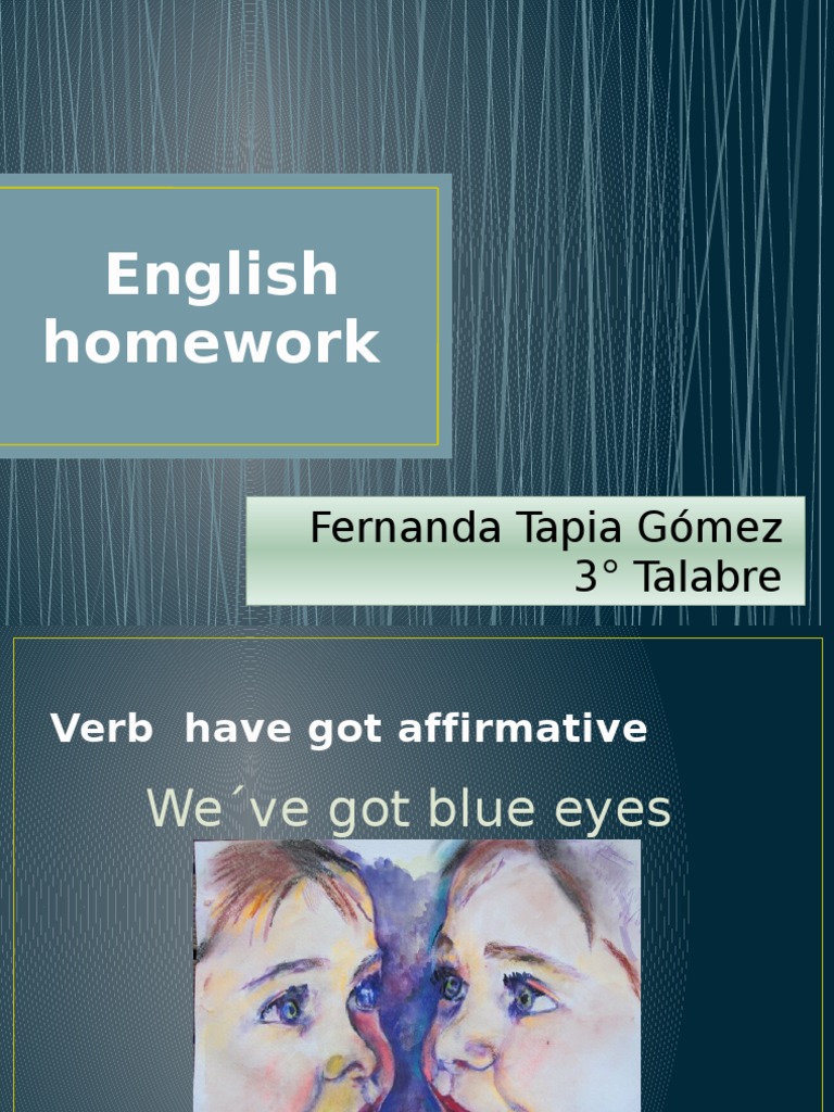 English Homework: Verbs Overview | PDF