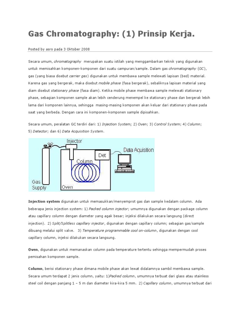 Gas Chromatography | PDF