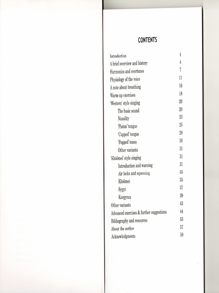 Overtone Singing Method Pdf