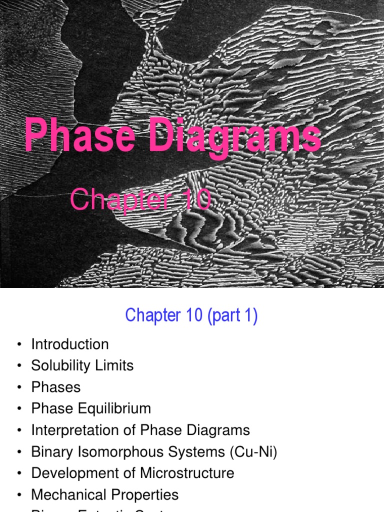 Ch10 Phase Diagrams | PDF | Phase (Matter) | Phase Diagram