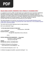 RTI Application Format Sample | PDF