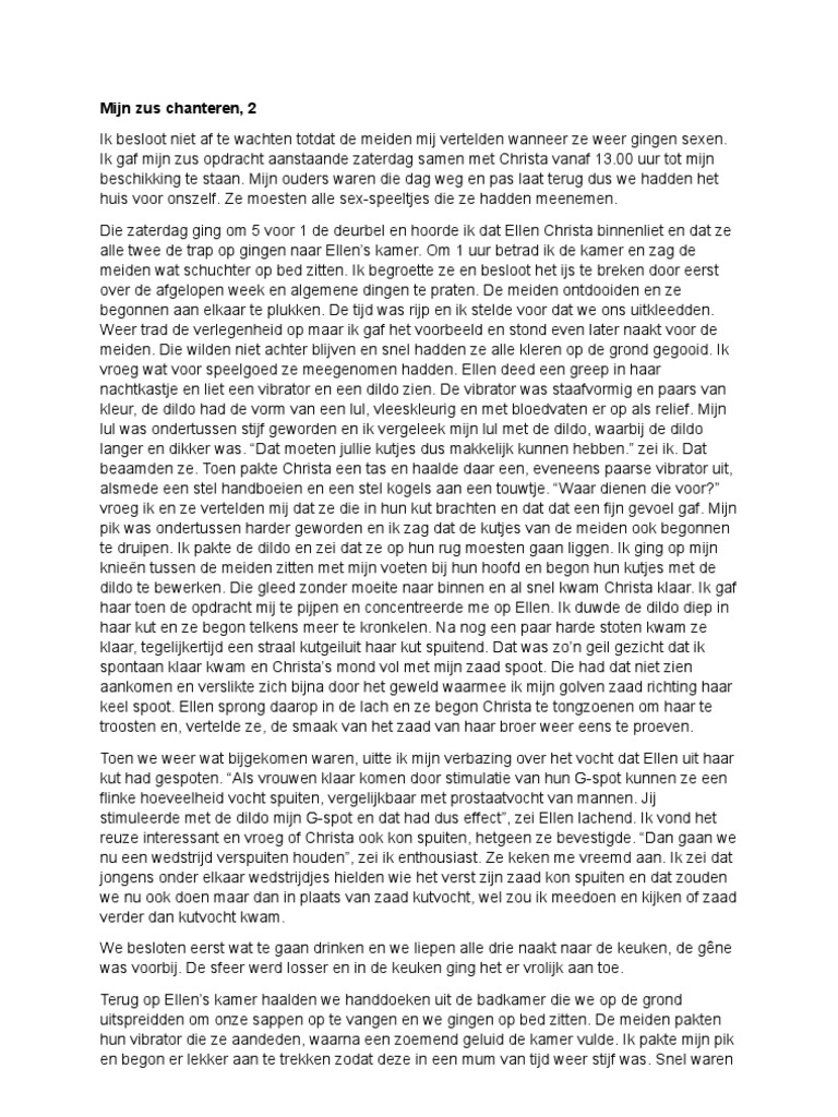 Mijn Zus Chanteren 2 | PDF