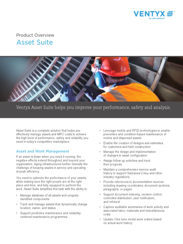 Ventyx Asset Suite | PDF | Inventory | Business Process