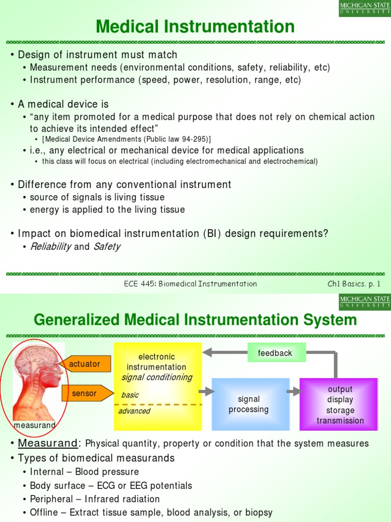 Medical Instrumentation | PDF | Coefficient Of Variation | Instrumentation