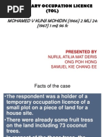 Temporary Occupation License (TOL) Guide | PDF | License