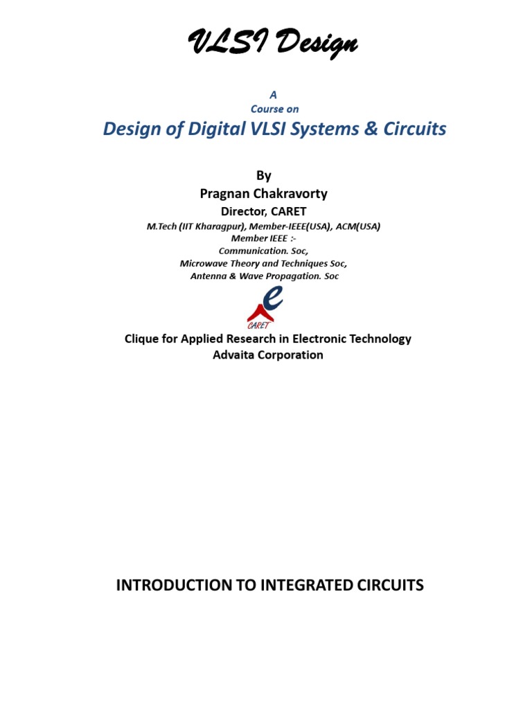 VLSI Design | PDF | Integrated Circuit | Mosfet