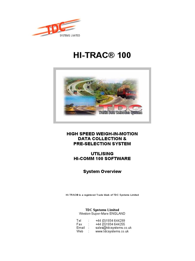3 HI-TRAC 100 HSWIM Data Collection and Pre-Selection System - TDC ...