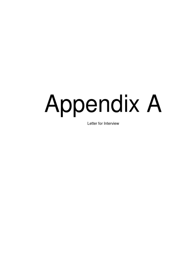Appendix | PDF