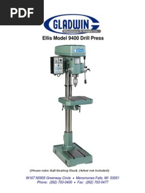 Ellis 9400 Drill Press Vise