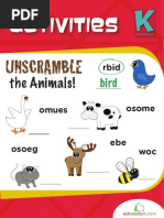 Pre Primary Science | PDF