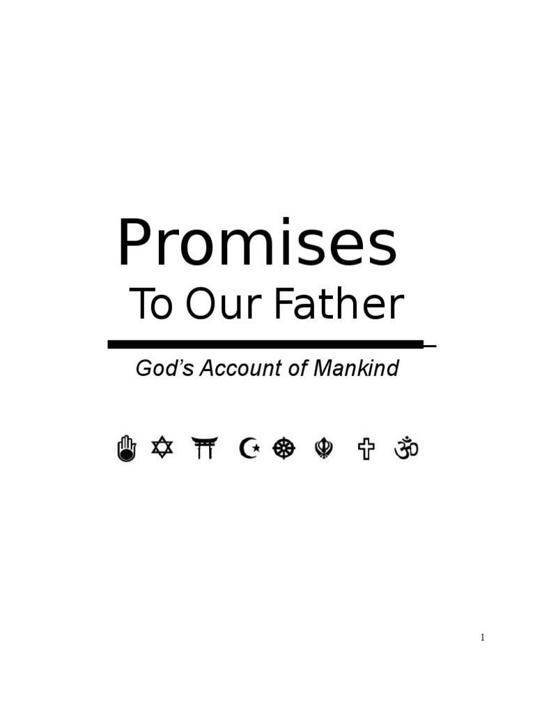 Promises To Our Father | PDF | Heaven | Jesus