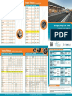 Timetable X51-X53 | PDF | Bus Transport | Routes
