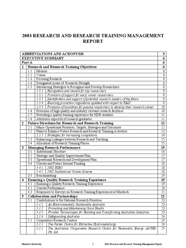 Research and Research Management | PDF | University | Leadership