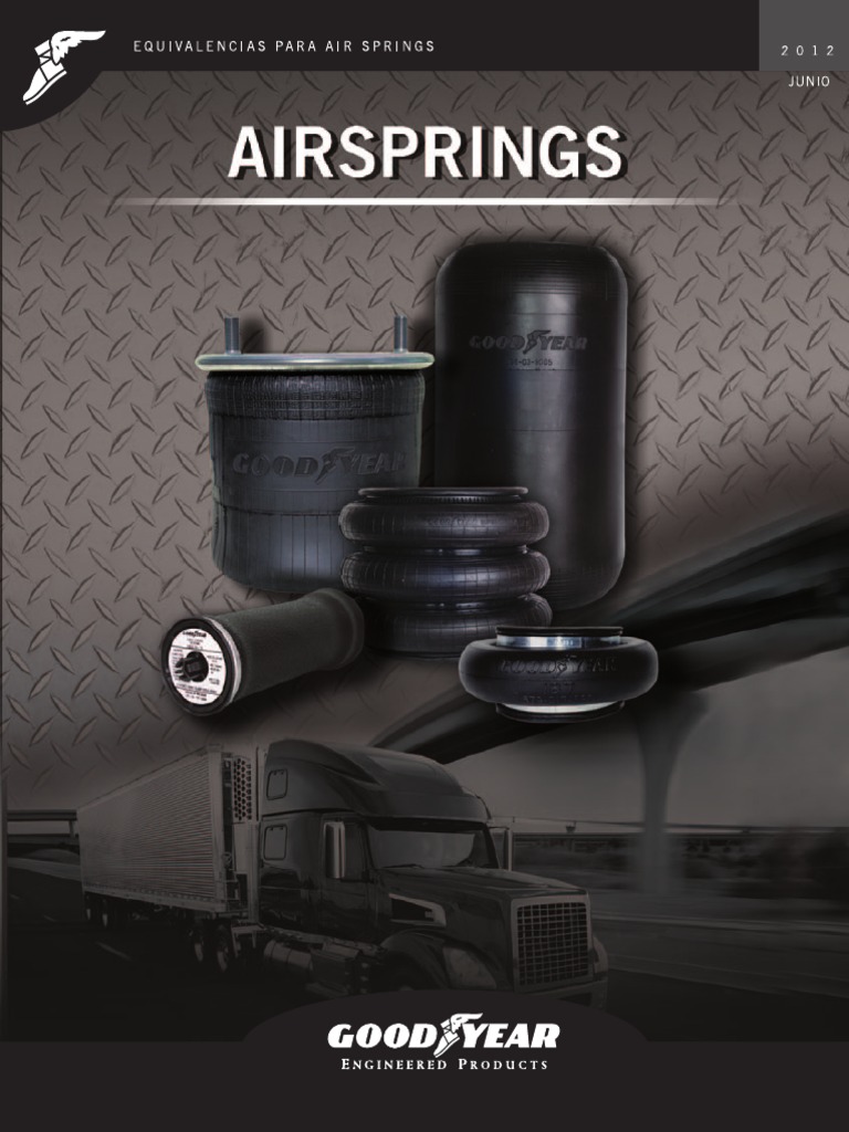Goodyear Air Springs Folleto Equivalencias 2012 | PDF | Empresa de ...