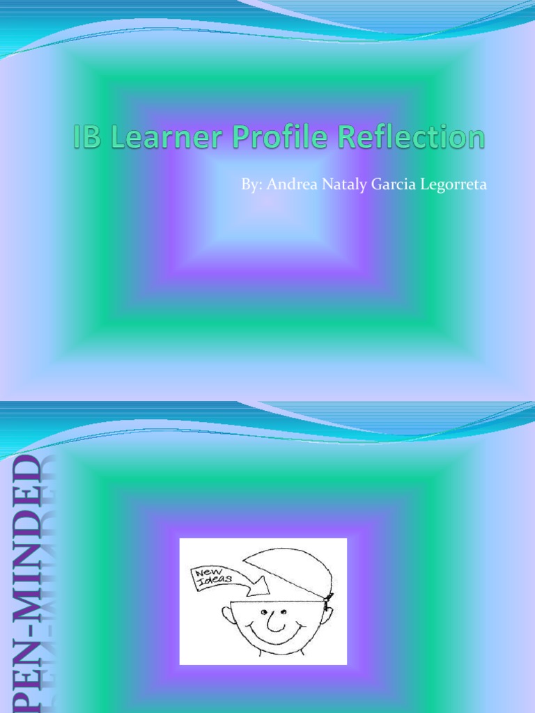 IB Learner Profile Reflection | PDF