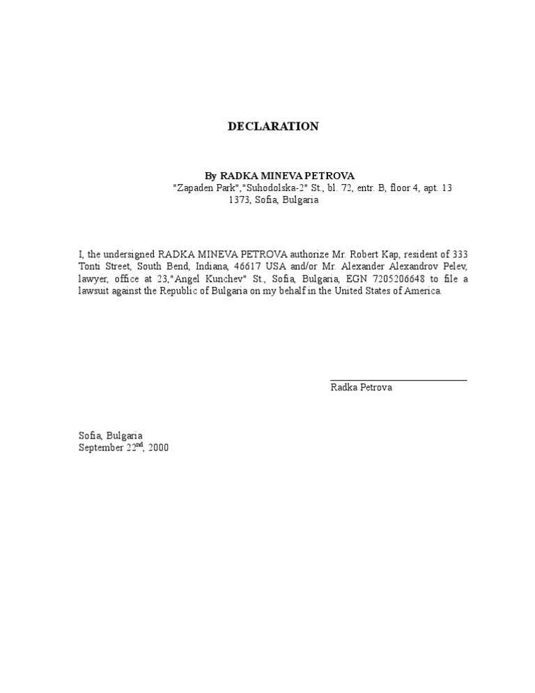 Authorization for Legal Action | PDF | Practice Of Law | Violence