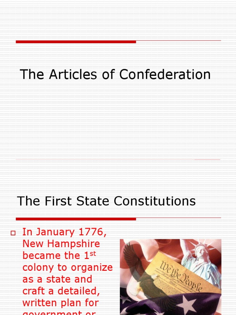 The US Constitution PowerPoint | Article One Of The United States ...