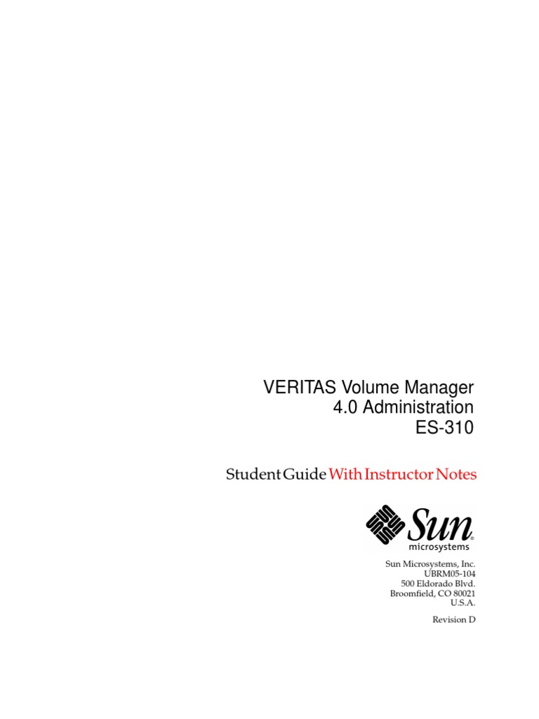 Veritas Volume Manager 1 Download Free Pdf File System System