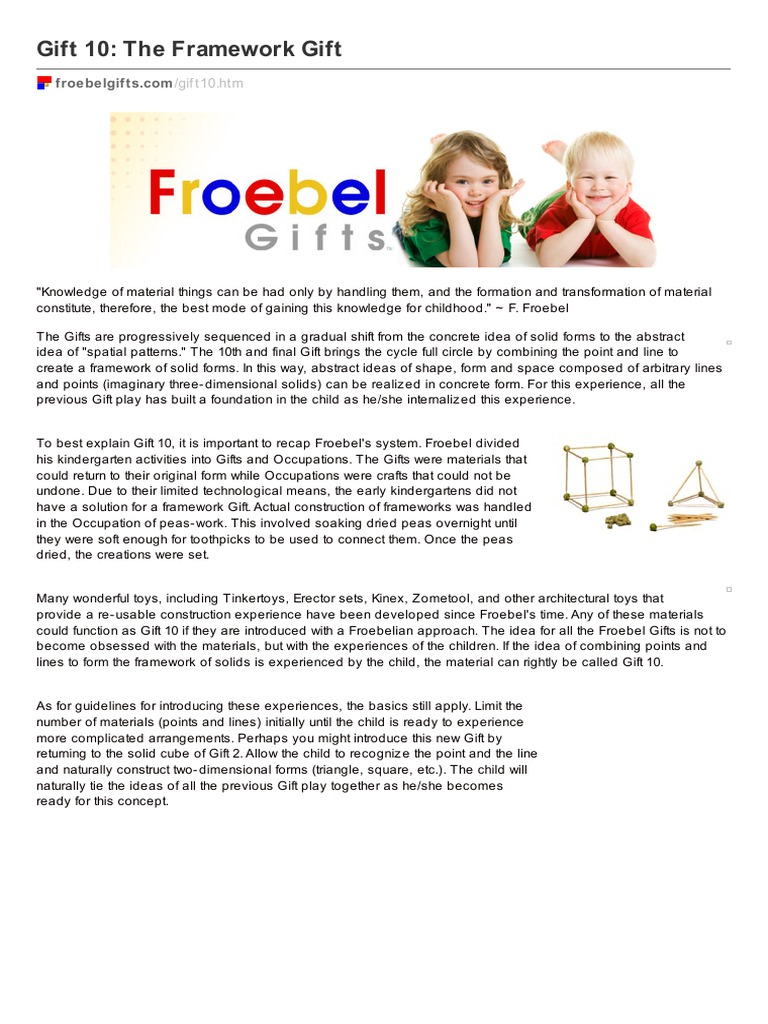 Gift 10 The Framework Gift PDF | PDF | Software Framework | Science