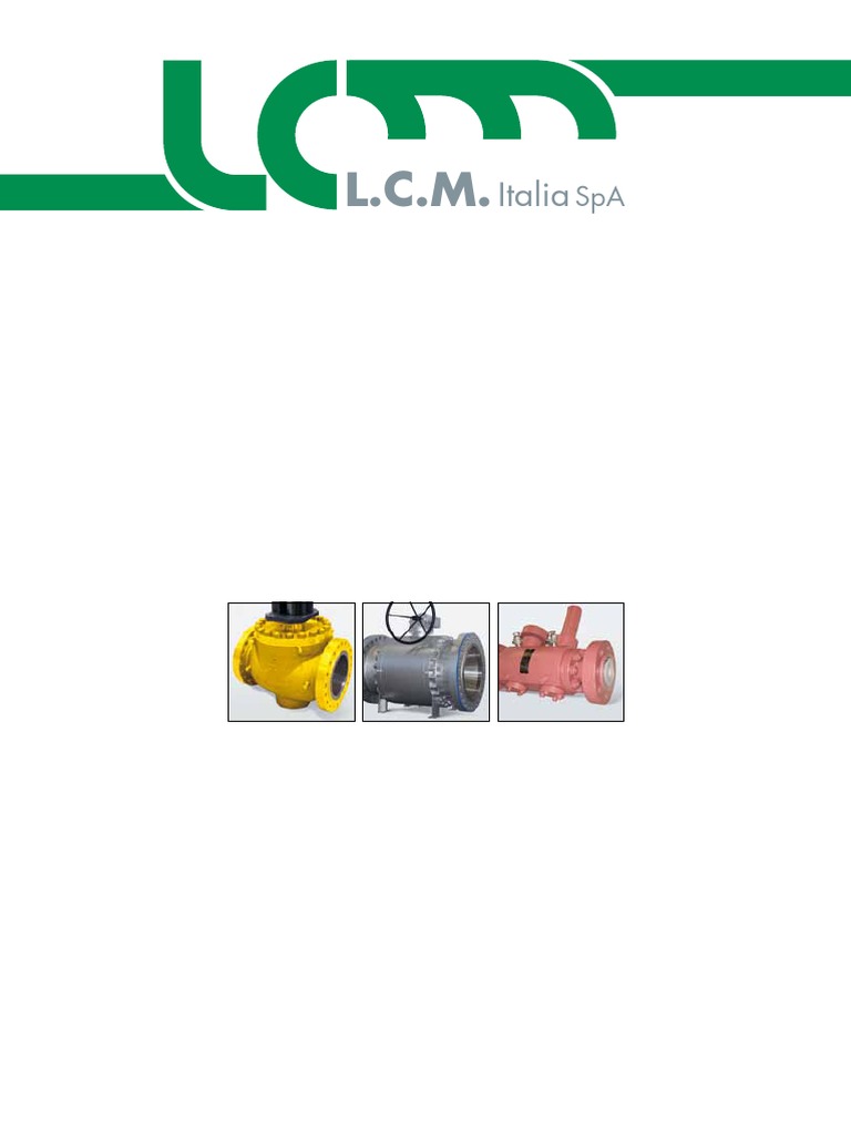 LCM Valves | PDF | Valve | Steel