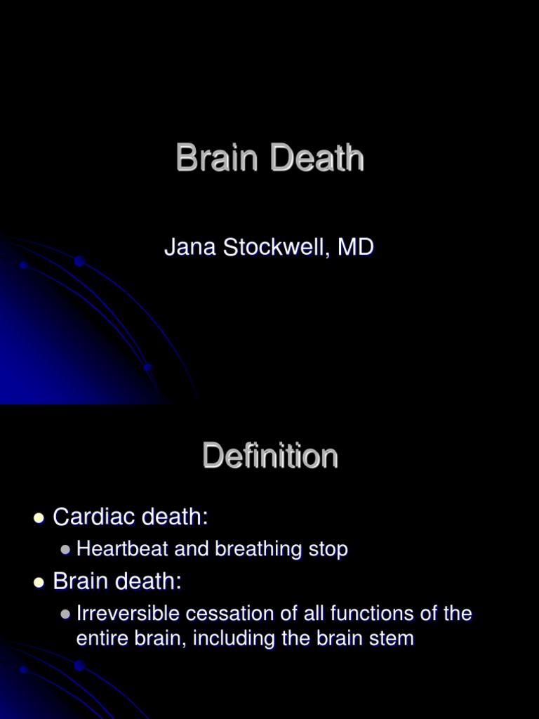Brain Death | Download Free PDF | Coma | Brainstem