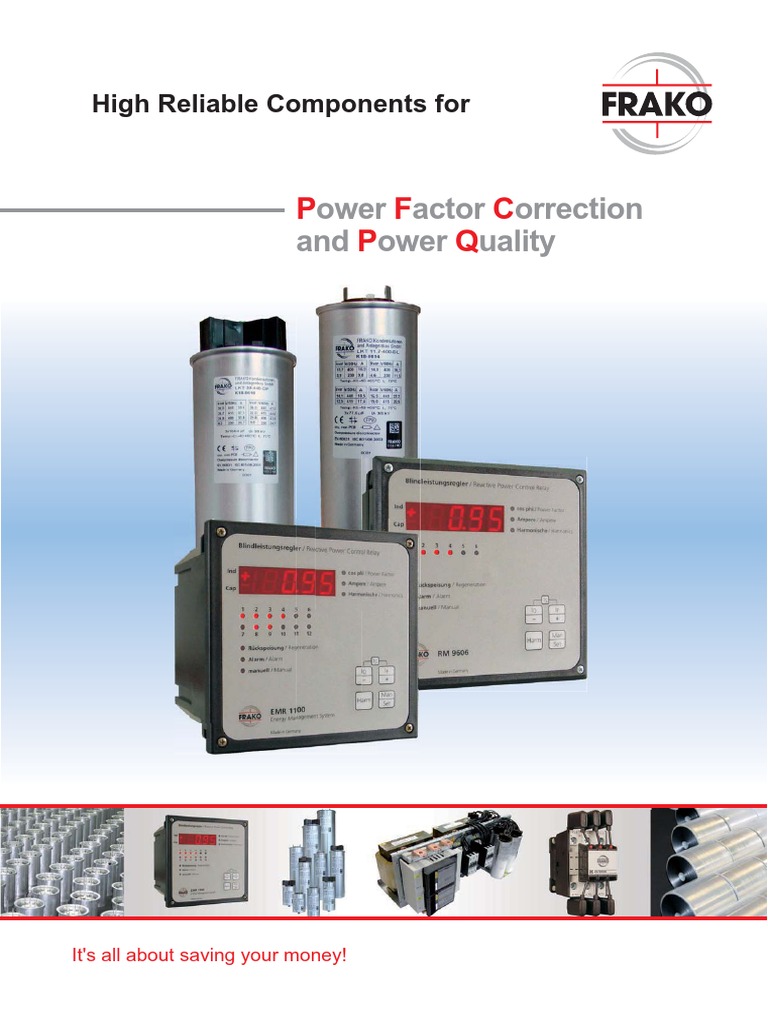 Frako Products | PDF | Capacitor | Electronic Filter
