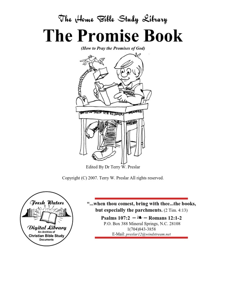 The Promise Book: The Home Bible Study Library | Anger | Glory (Religion)