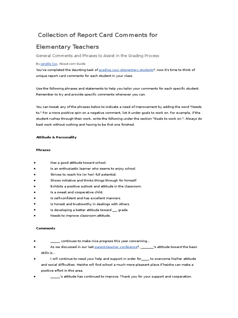Report Writing Samples | PDF | Schools | Teaching And Learning