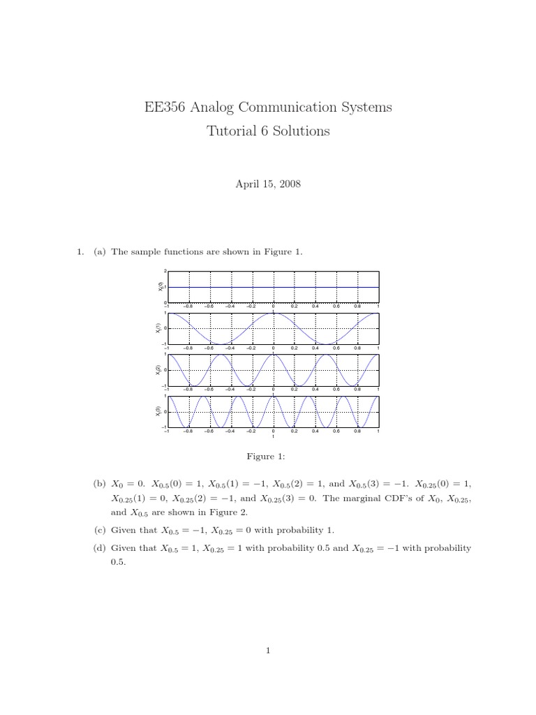 hw6 Sol | PDF | Trigonometric Functions | Sine