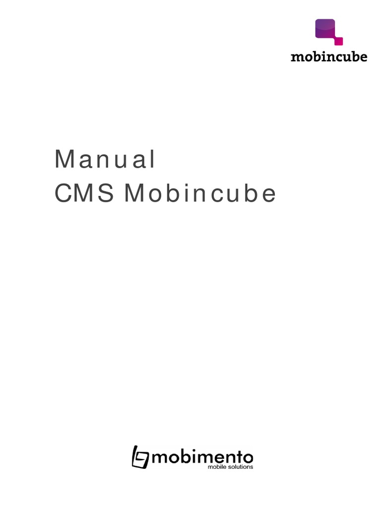 Mobincube Manual Es | PDF | Aplicación movil | Informática