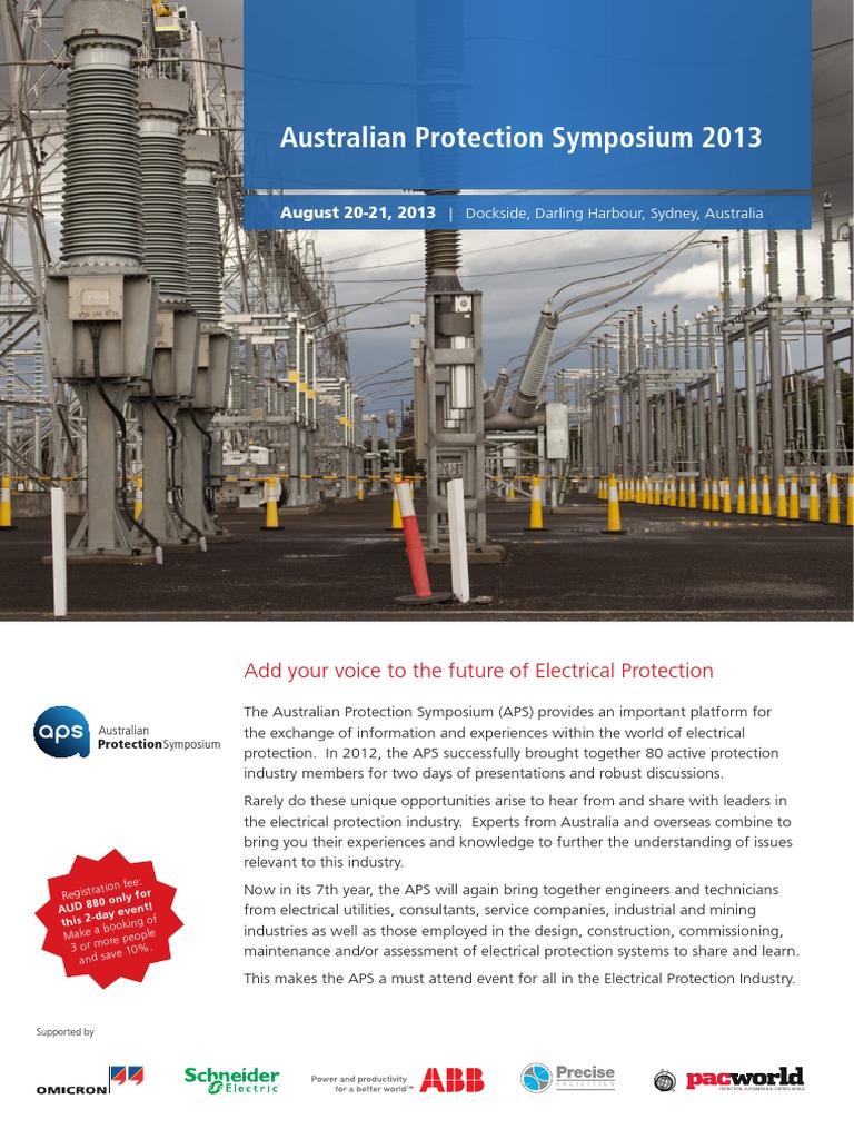 Australian Protection Symposium 2013: Add Your Voice To The Future of ...