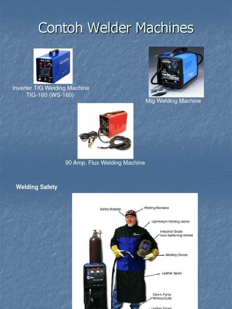 Contoh Welder Machines: Inverter TIG Welding Machine TIG-160 (WS-160) | PDF