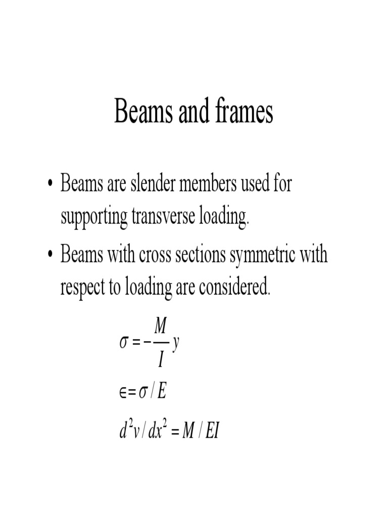 Hermite Shape Functions for Beams | PDF | Beam (Structure) | Stiffness