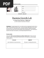 5 Second Rule Lab Write Up | PDF | Experiment | Scientific Method