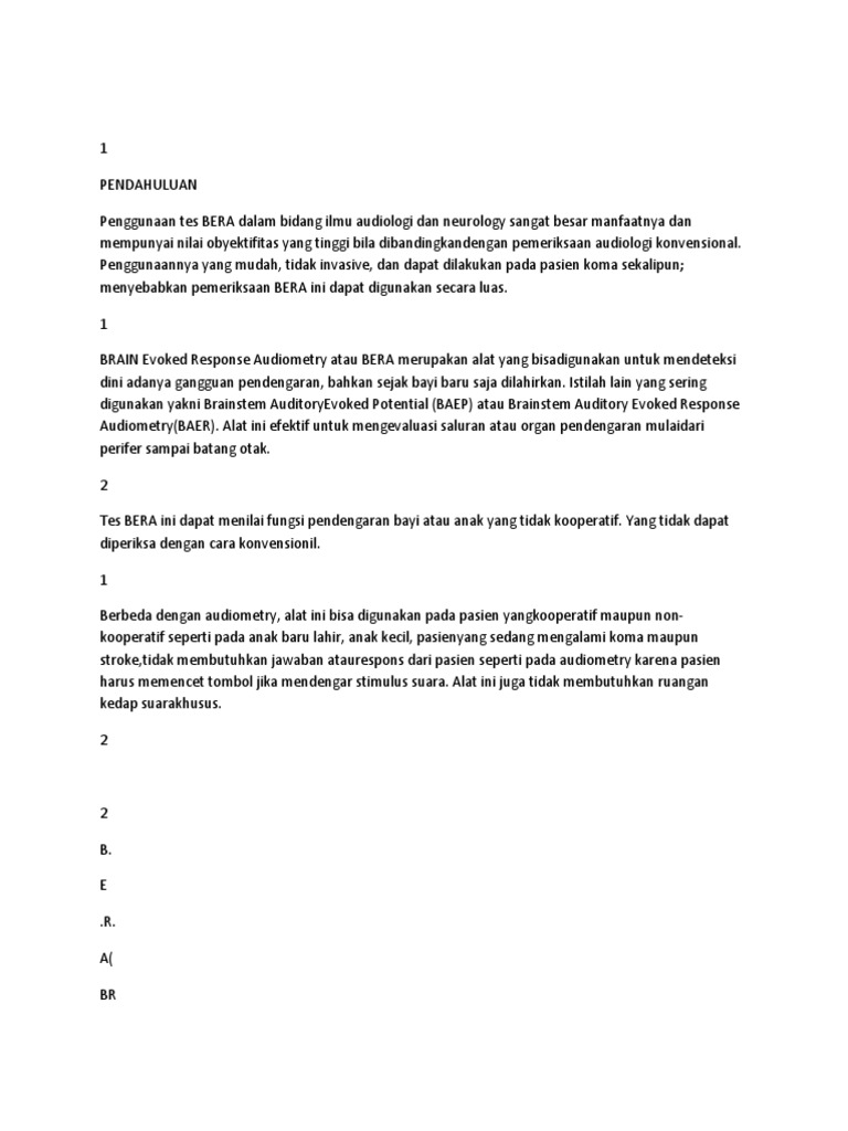 Tes Bera Scrib | PDF