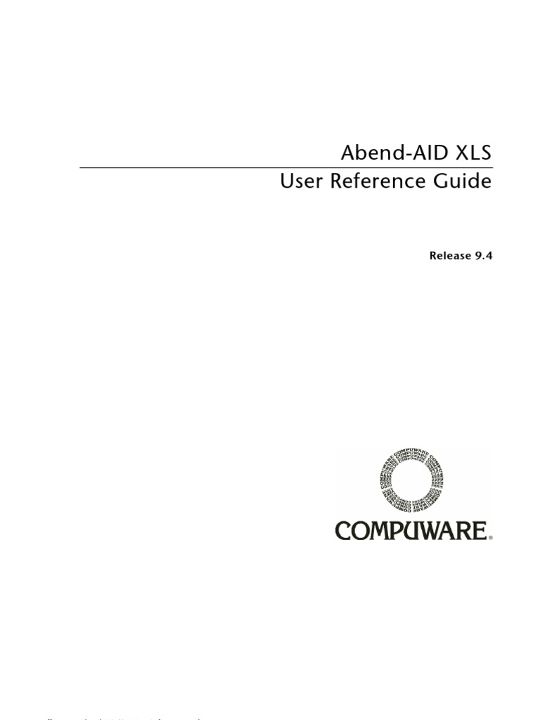 ABendAid Manual | PDF | Ibm Db2 | Computing