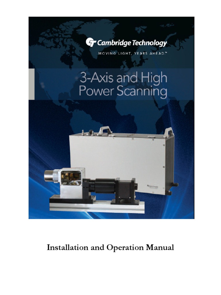 3 Axis Scan Sys - Manual - Sept 2011 | PDF | Image Scanner ...