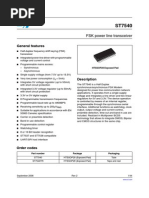 Ucn5833 Bimos II 32-Bit Serial-Input | PDF | Cmos | Digital Electronics