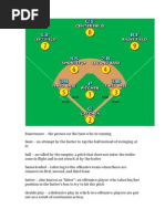 Baseball Abbreviations and Acronyms | PDF | Pitcher | Home Run