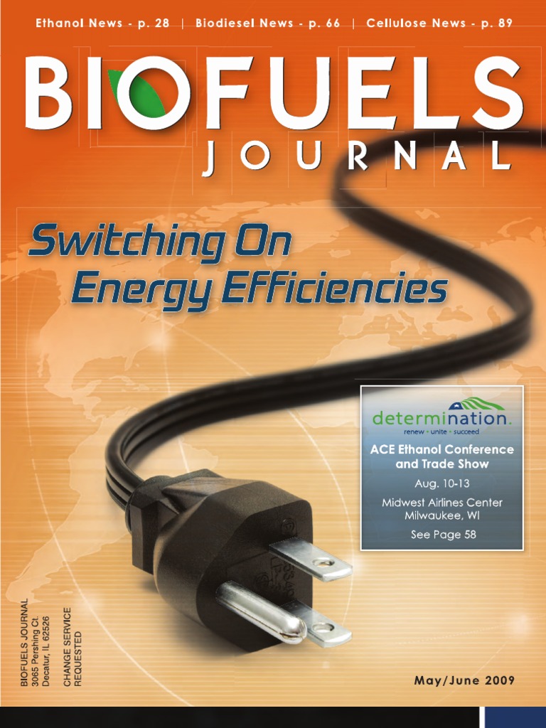 Biofuels Journal - 05 JUN 2009 | PDF | Algae Fuel | Biofuel