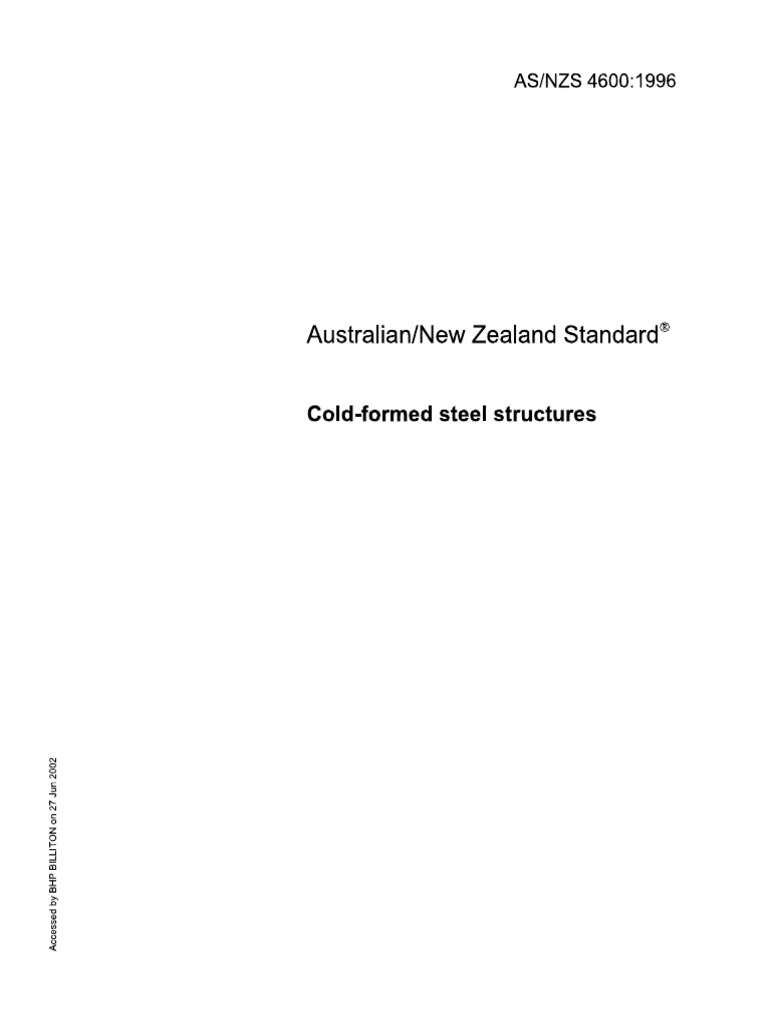 AS4600 | PDF
