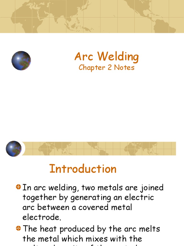 Chapter 2 Arc Welding | PDF | Welding | Construction