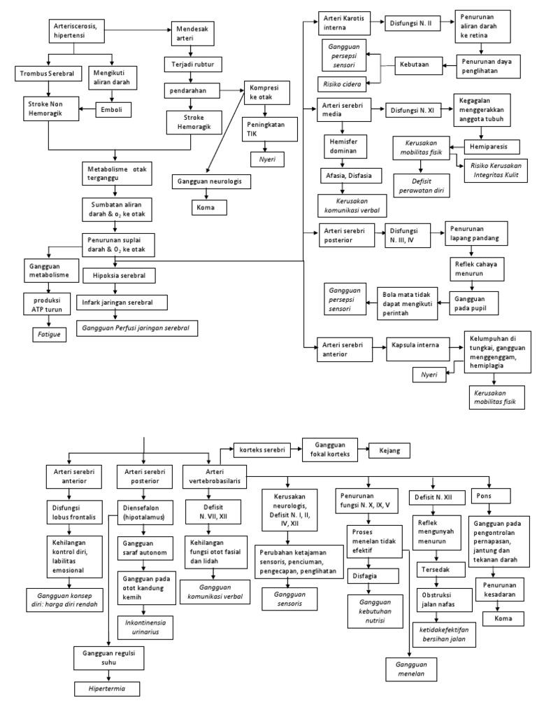 Patofisiologi Stroke | PDF
