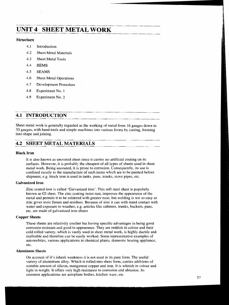 An In-Depth Look at Sheet Metal Materials, Tools, Operations, and ...