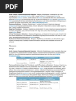 DVT And/or PE Treatment Dosage For Tinzaparin (Innohep®) | PDF | Dose ...