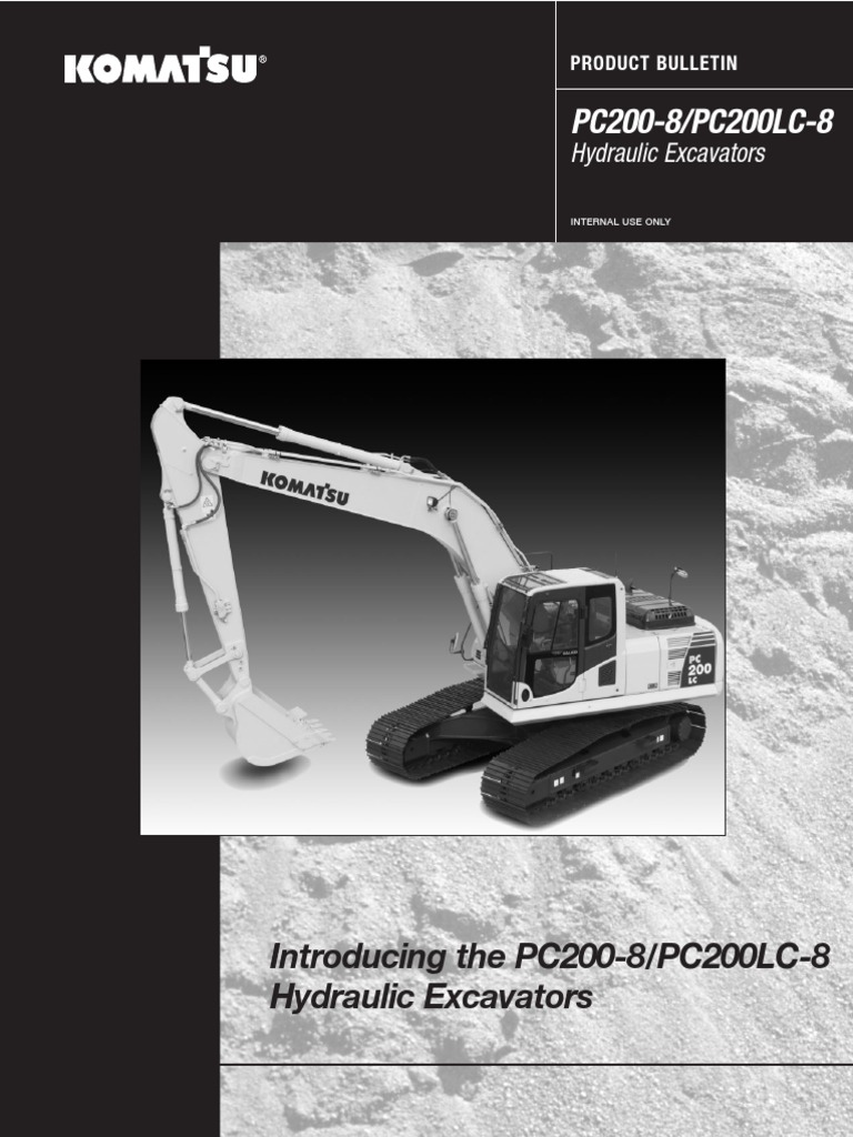 PC200-8 PC200LC-8 PC200-7 PC200LC-7 Lowres 72326 | PDF | Engines | Fuel ...